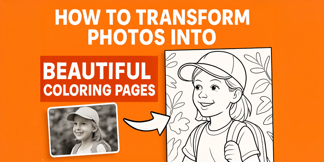 Photos To Coloring Book - AI-Powered Image Conversion